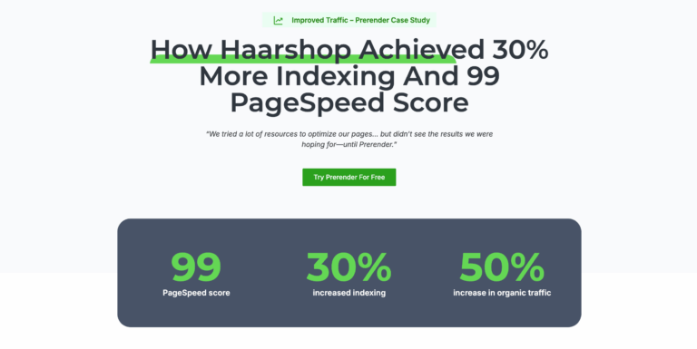 Prerender.io's Process & its SEO and AI SEO Benefits (Guide)