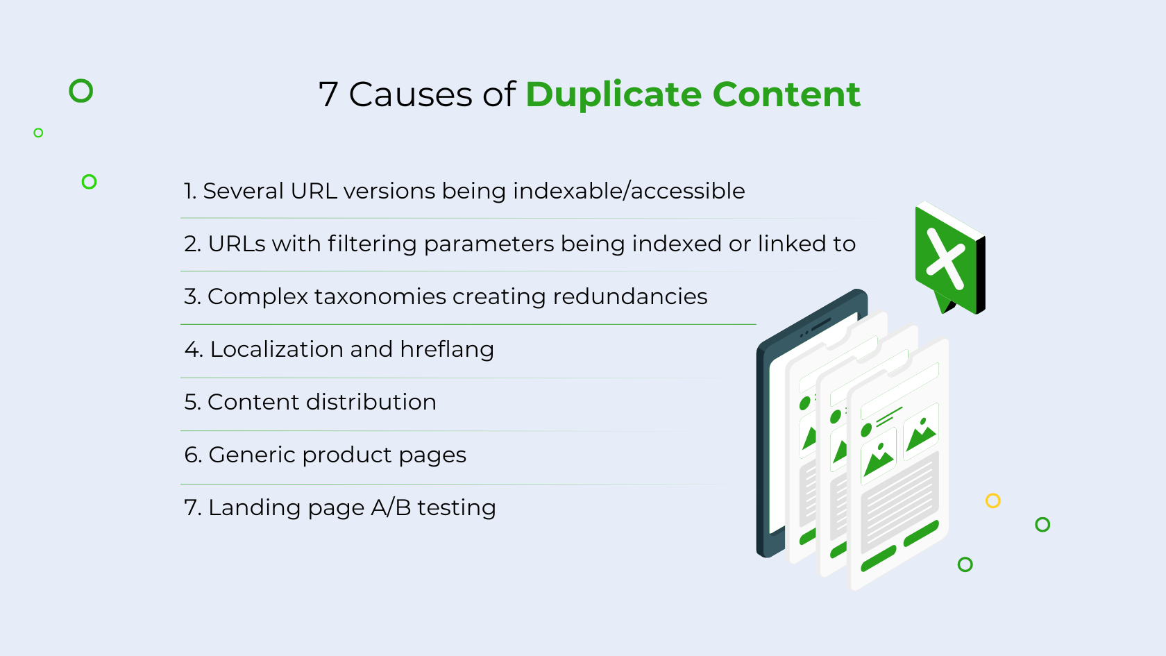 7 Causes of Duplicate Content & How to Fix Them